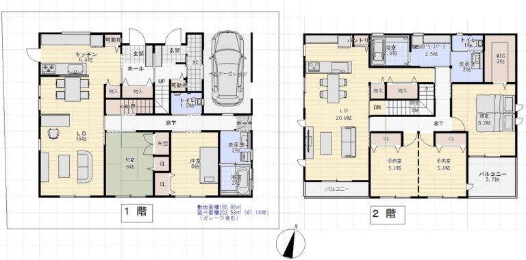 【間取りプラン例あり】2世帯住宅を建てるならここに注意！ | takumiの住宅・建築相談所